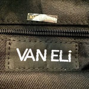 Van Eli | Bags | Van Eli Black Leather Shoulder Bag | Poshmark